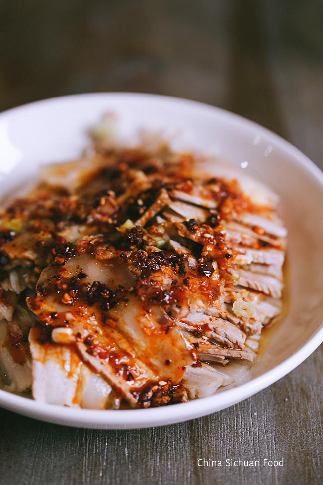 Sichuan Style Pork Slices in Garlic Sauce | China Sichuan Food